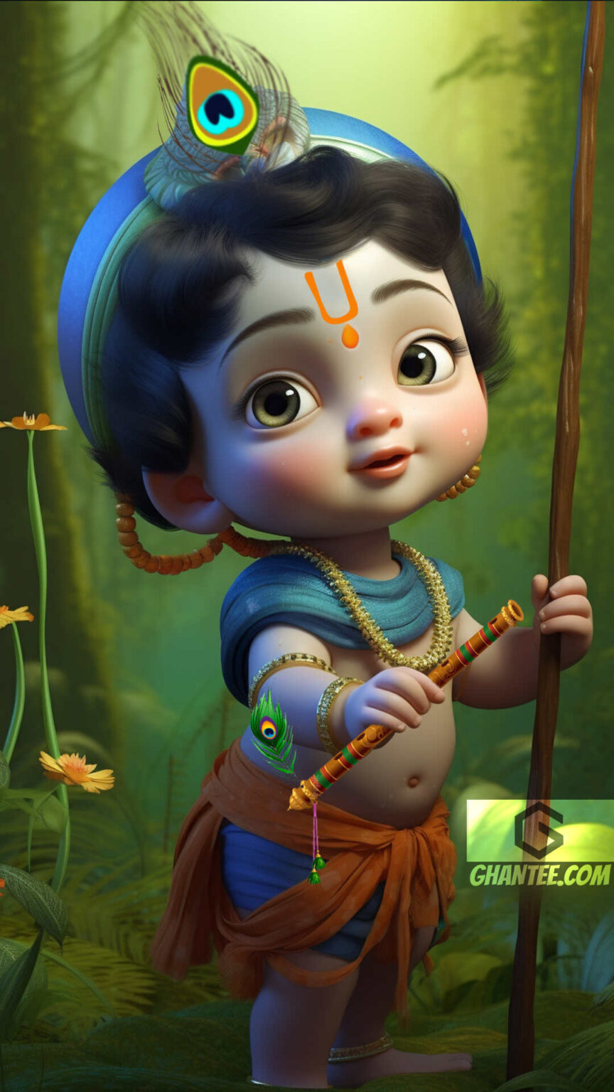 cute bal krishna images you need to see today - House of Ghantee