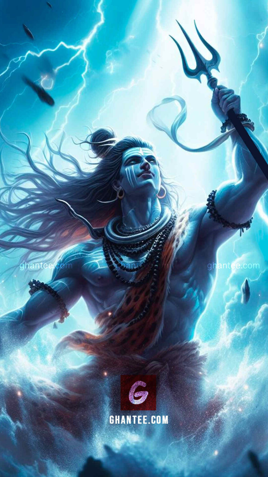 mahadev epic phone wallpaper full HD - House of Ghantee