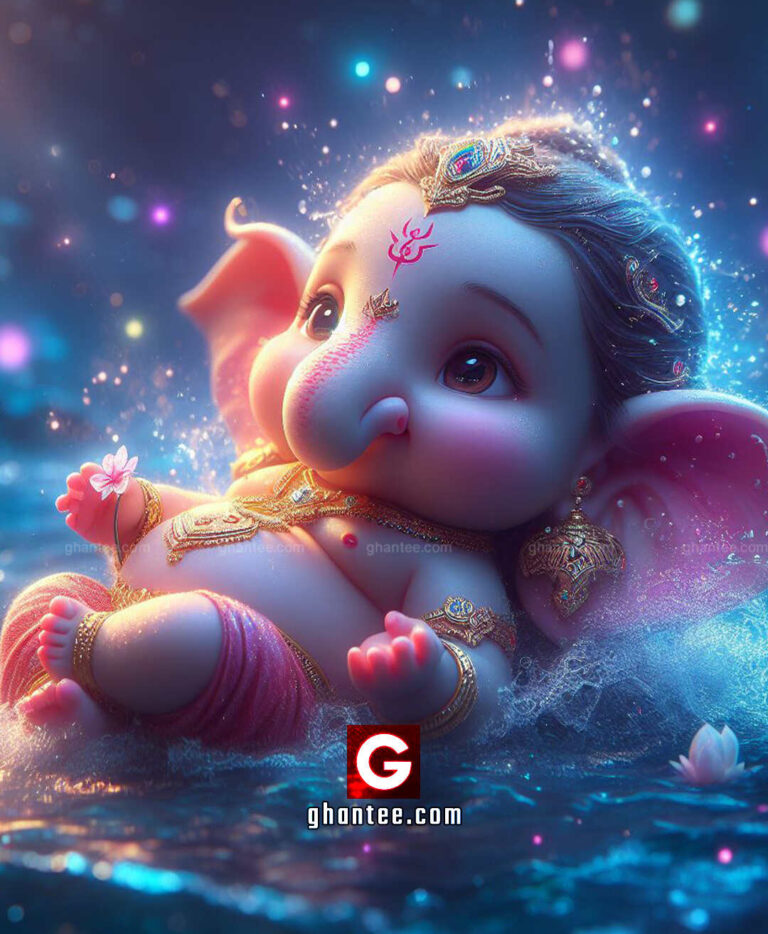 ganpati cutest baby - House of Ghantee