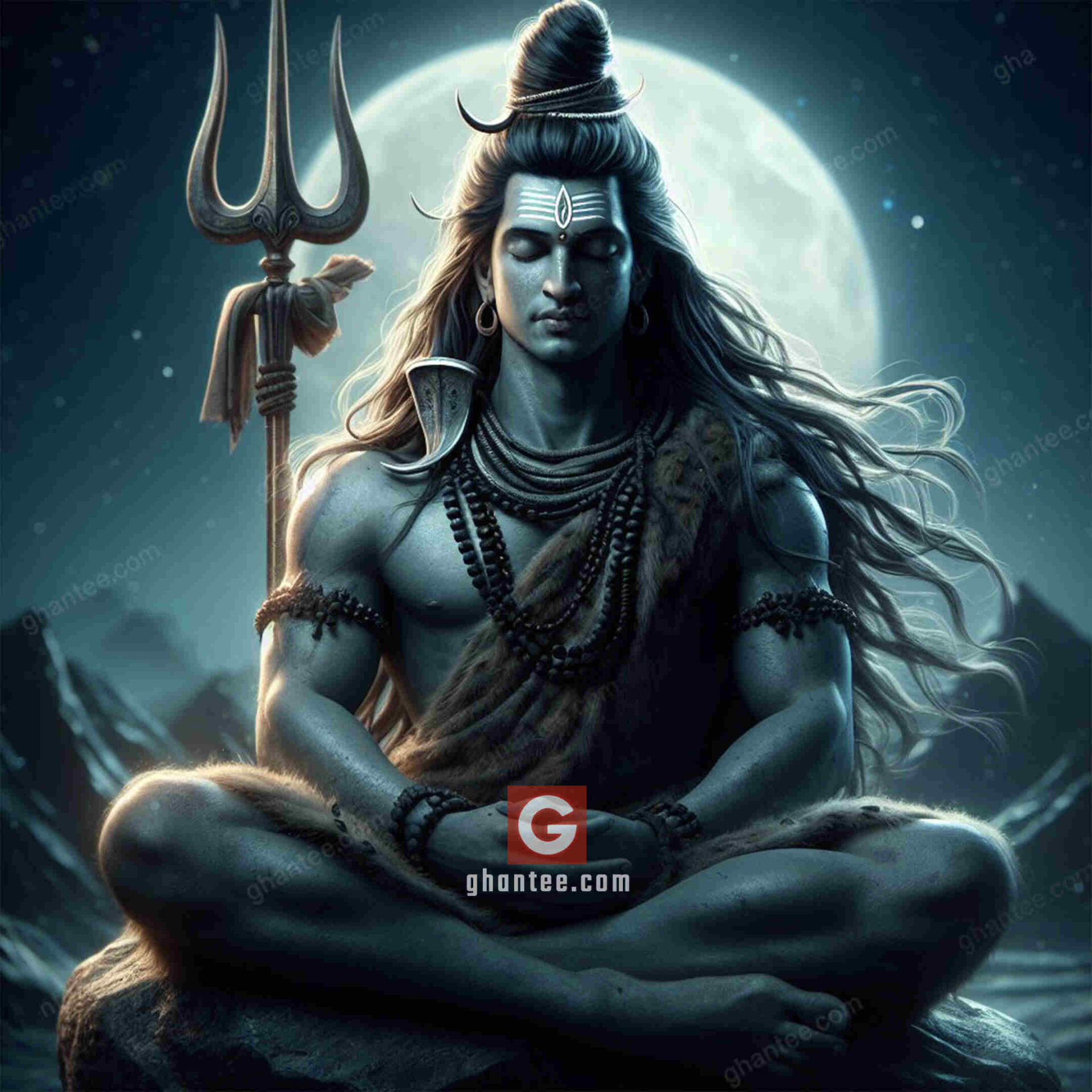 mahadev dhyan image shivratri - House of Ghantee