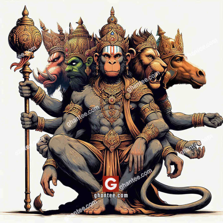 epic lord hanuman laptop wallpaper - ghantee